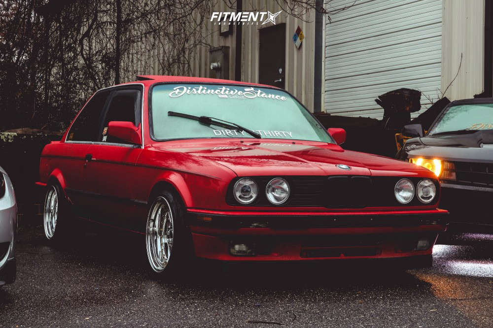 1989 BMW 325is Base with 16x9 JNC Jnc010 and Yokohama 195x40 on ...
