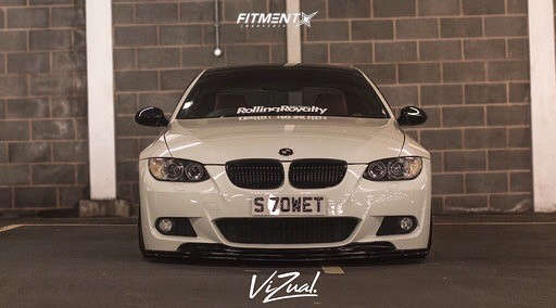 2008 BMW 3 Series Base with 19x8.5 Rotiform Kps and Nankang 225x35 on ...