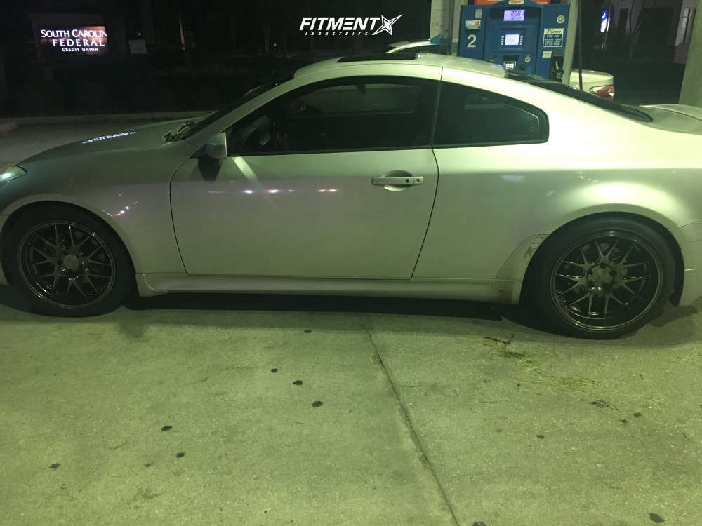 2007 INFINITI G35 Sport with 19x9 XXR 530d and Federal 245x40 on Stock ...