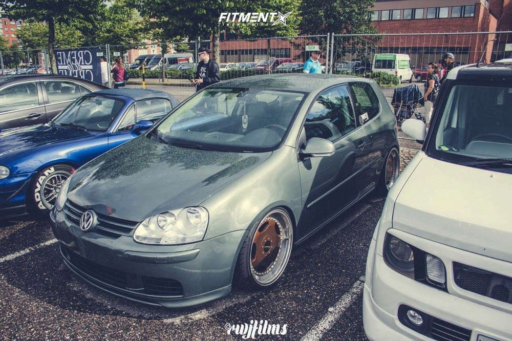 2007 Volkswagen Golf Base with 19x9 Lorinser Rsk2 and Star Performer ...