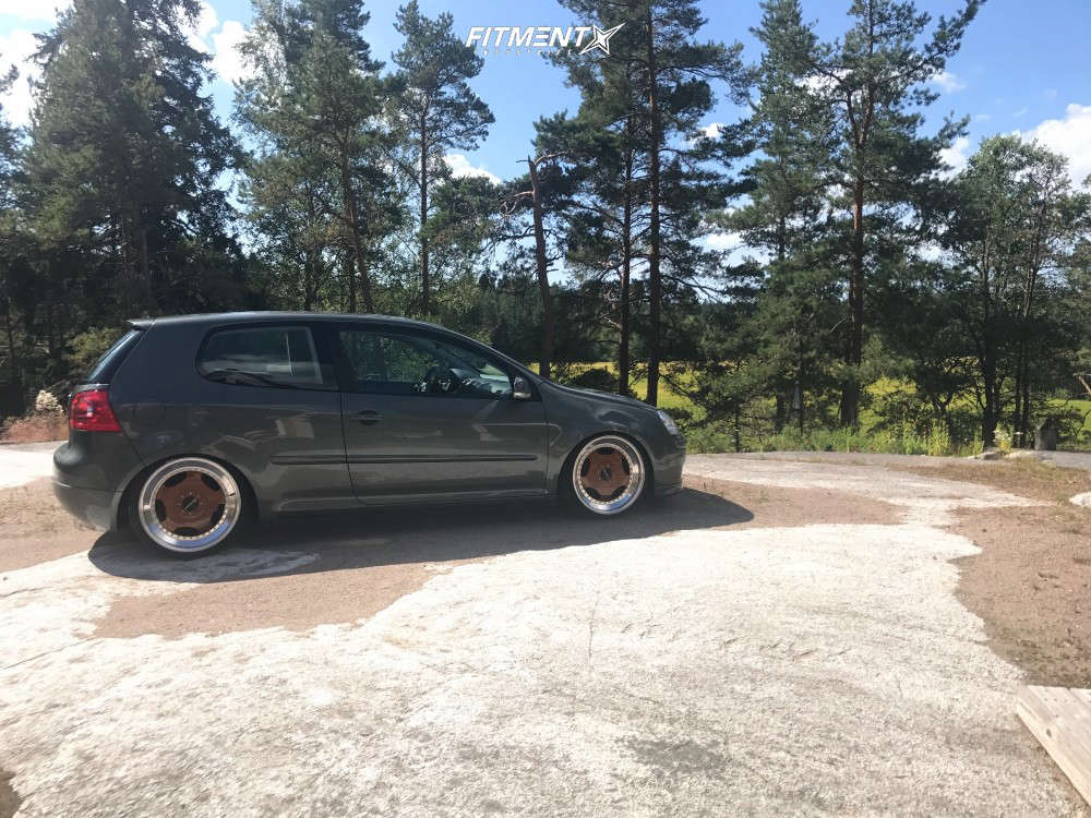 2007 Volkswagen Golf Base with 19x9 Lorinser Rsk2 and Star Performer ...