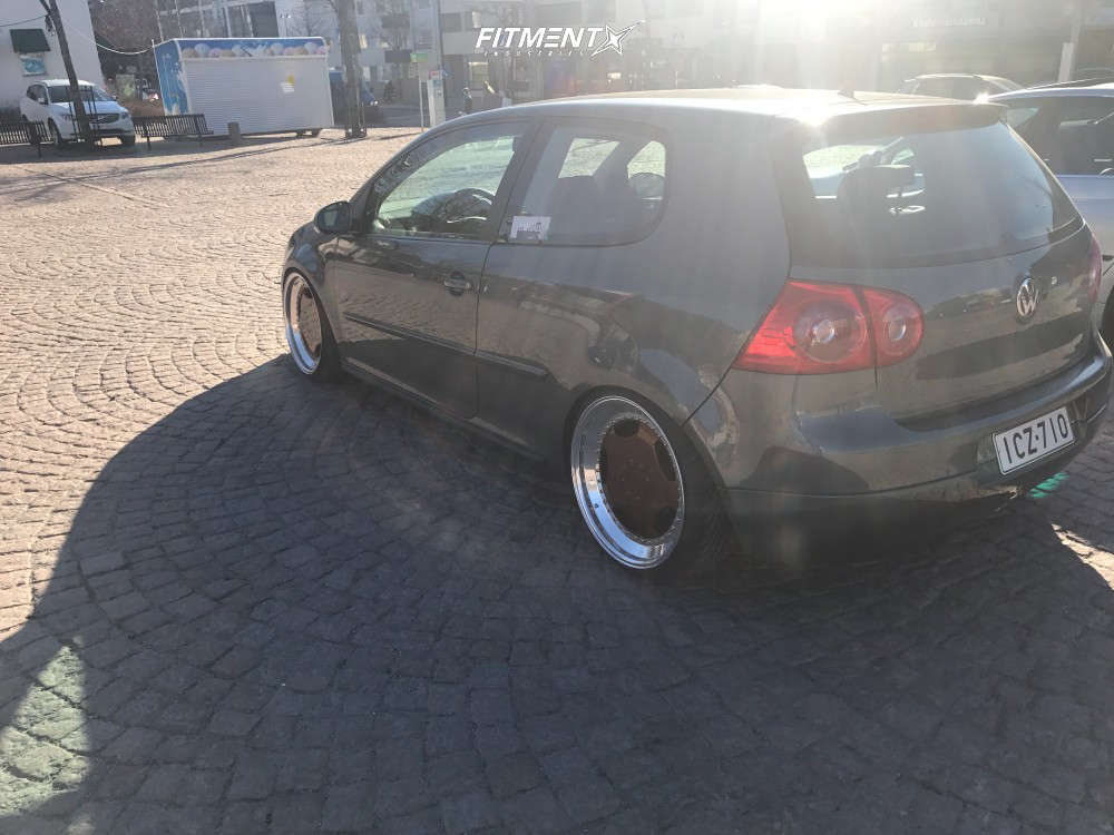 2007 Volkswagen Golf Base with 19x9 Lorinser Rsk2 and Star Performer ...