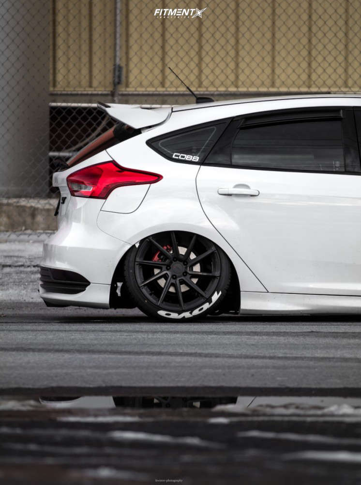 2016 Ford Focus ST with 18x8.5 TSW Watkins and Toyo Tires 215x45 on Air ...