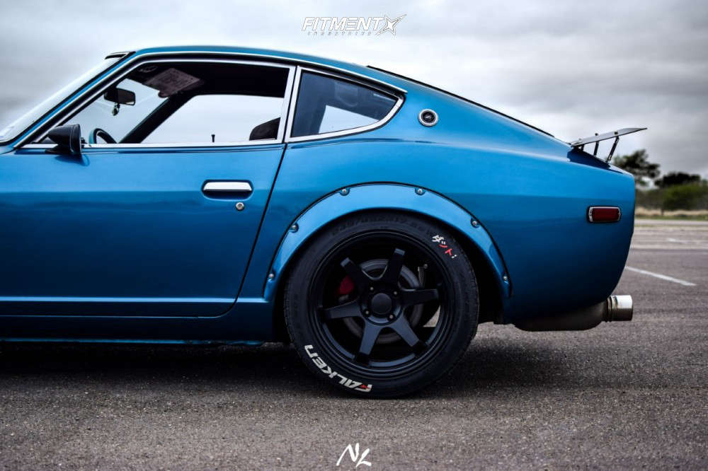 1977 Nissan 280Z Base with 17x9 Varrstoen Es2 and Falken 245x45 on ...