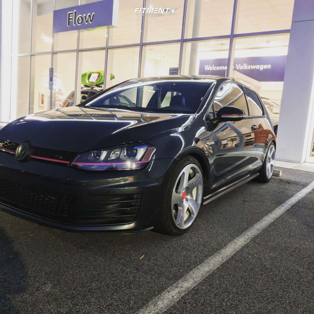 2015 Volkswagen GTI SE with 18x8.5 Rotiform Tmb and Michelin 235x40 on ...