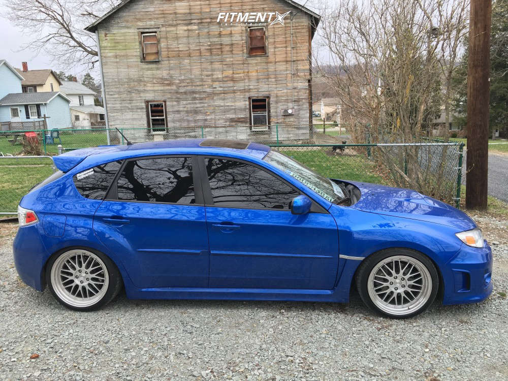 2014 Subaru WRX Limited with 18x9.5 Varrstoen Es1 and Hankook 225x40 on ...