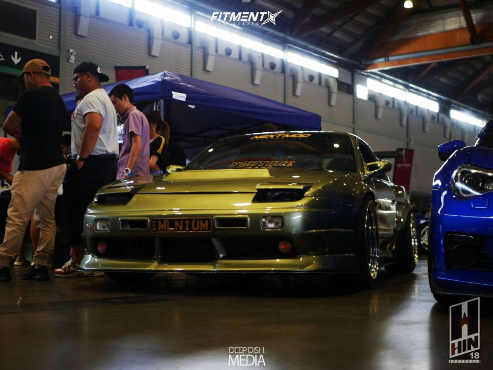 1994 Nissan 240SX SE with 18x10 SSR Sp5 and Federal 225x40 on Coilovers ...