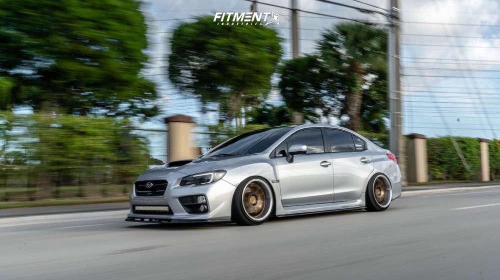 2017 Subaru WRX Premium with 18x10.5 Aodhan DS02 and Advanta 225x40 on ...