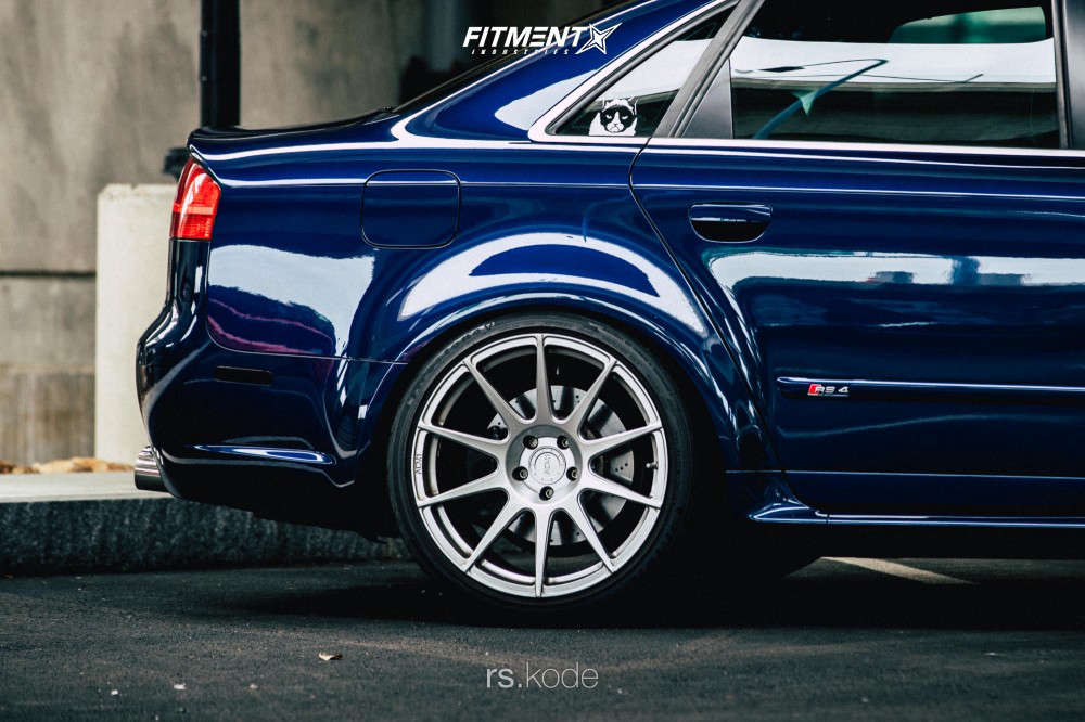 2007 Audi RS4 Base with 19x10 ADV.1 ADV.1.10 and Firestone 255x35 on ...