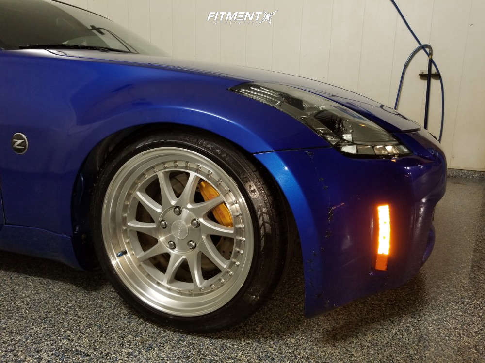 2003 Nissan 350Z Track with 18x8.5 AVID1 AV56 and Continental 235x40 on ...
