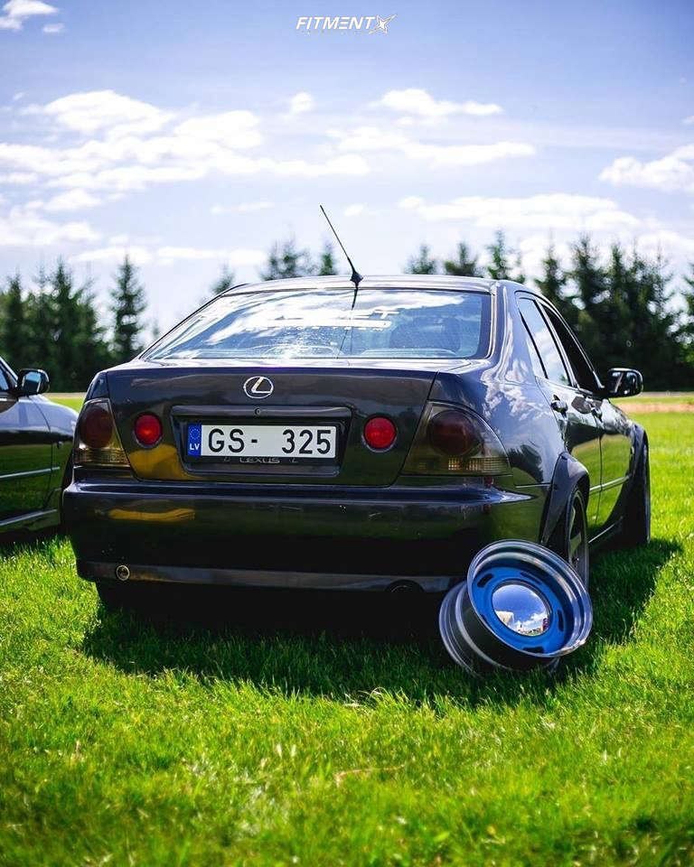 2001 Lexus IS300 Base with 18x9.5 Japan Racing Jr3 and Sunfull 215x40 ...