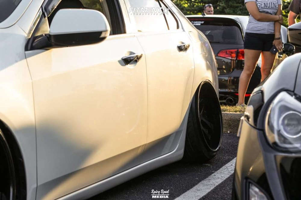 2011 Acura TSX Base with 18x10 Weds Lxz and Nankang 225x35 on Air ...