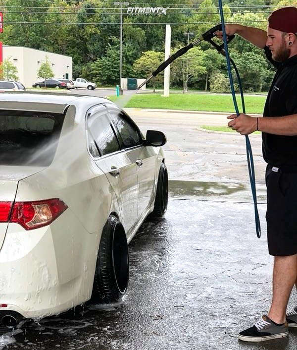2011 Acura TSX Base with 18x10 Weds Lxz and Nankang 225x35 on Air ...