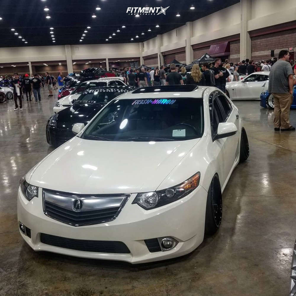 2011 Acura TSX Base with 18x10 Weds Lxz and Nankang 225x35 on Air ...