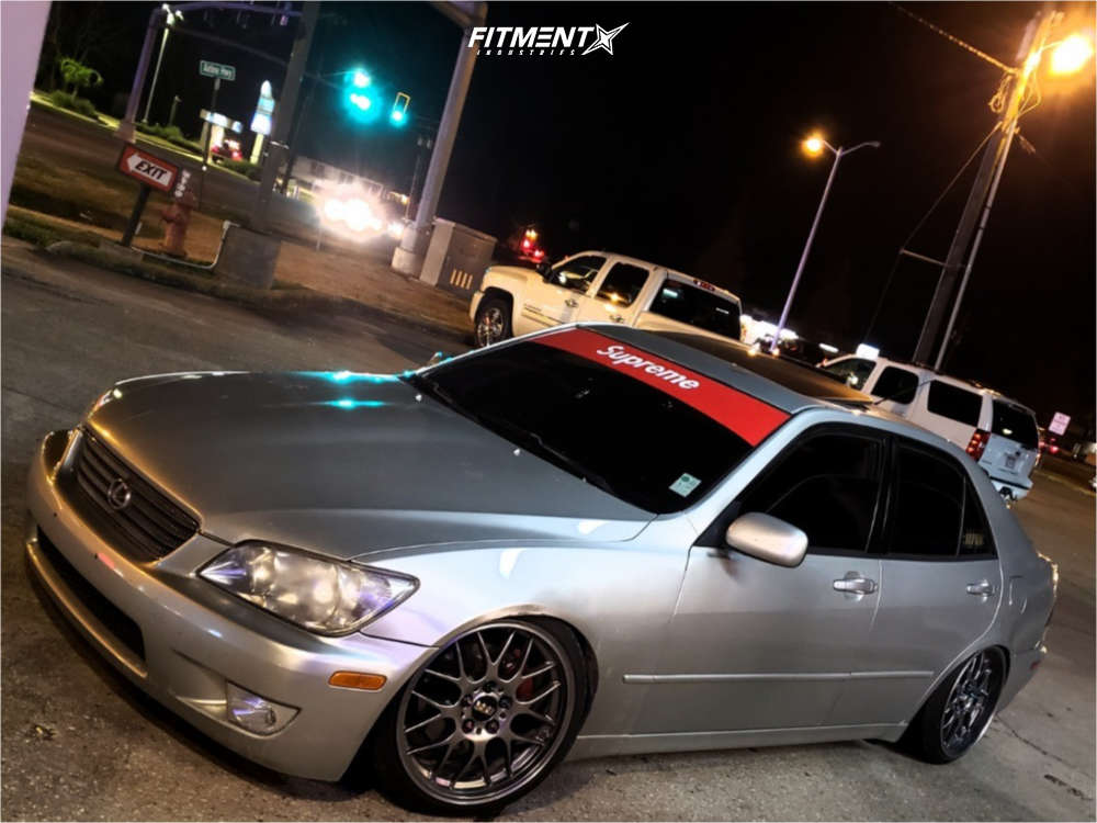2001 Lexus IS300 Base with 18x9.5 BBS Rgr and Achilles 205x35 on ...