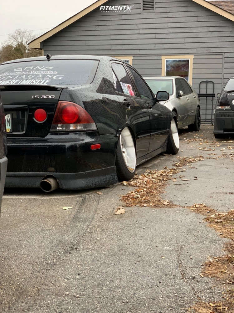 2003 Lexus IS300 Base with 17x9 Square and Douglas 215x45 on Coilovers ...