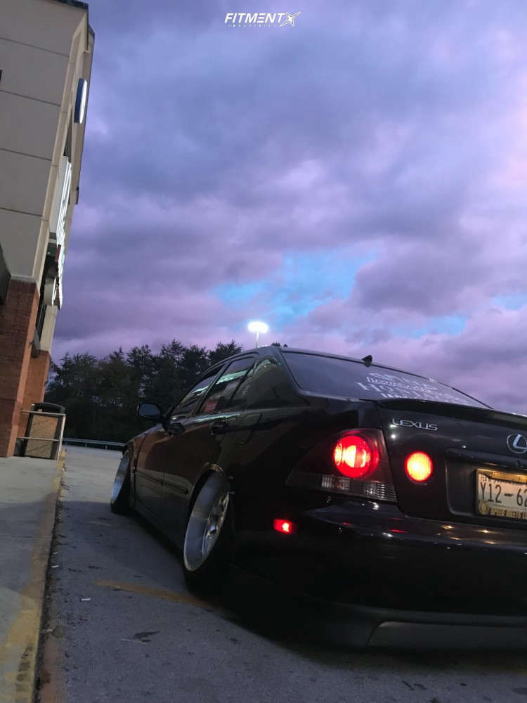 2003 Lexus IS300 Base with 17x9 Square and Douglas 215x45 on Coilovers ...