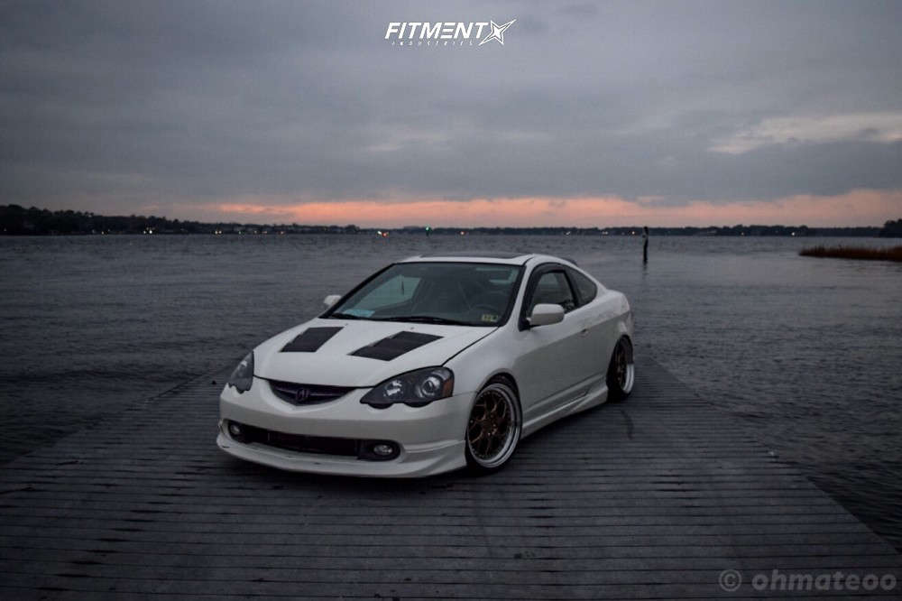 2004 Acura RSX Type-S with 18x8.5 Aodhan Ds01 and Nankang 205x45 on ...