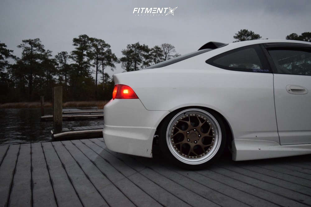 2004 Acura RSX Type-S with 18x8.5 Aodhan Ds01 and Nankang 205x45 on Coilovers | 544627 | Fitment ...