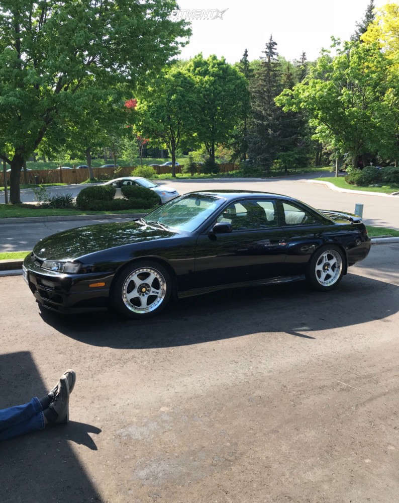 1997 Nissan 240SX SE with 17x9 Rays Engineering Lmgt2 and Yokohama ...