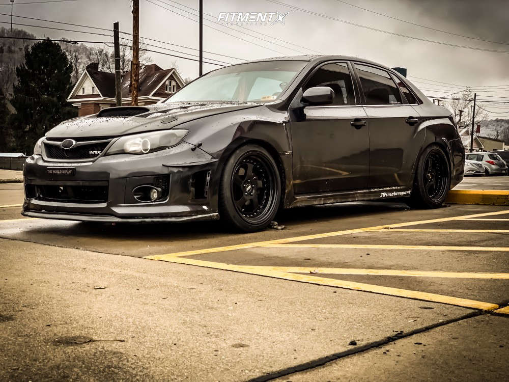 2013 Subaru WRX Base with 18x9.5 ESR Sr02 and Achilles 235x40 on ...