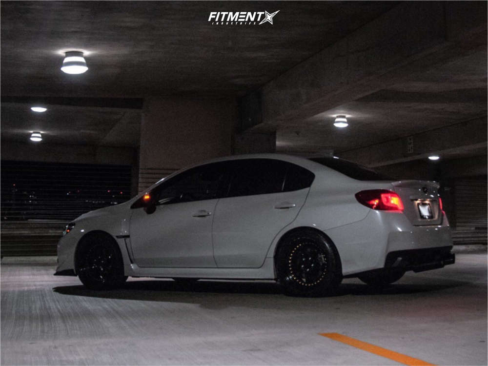 2017 Subaru WRX Limited with 18x9.5 ESR Sr06 and Michelin 265x35 on ...