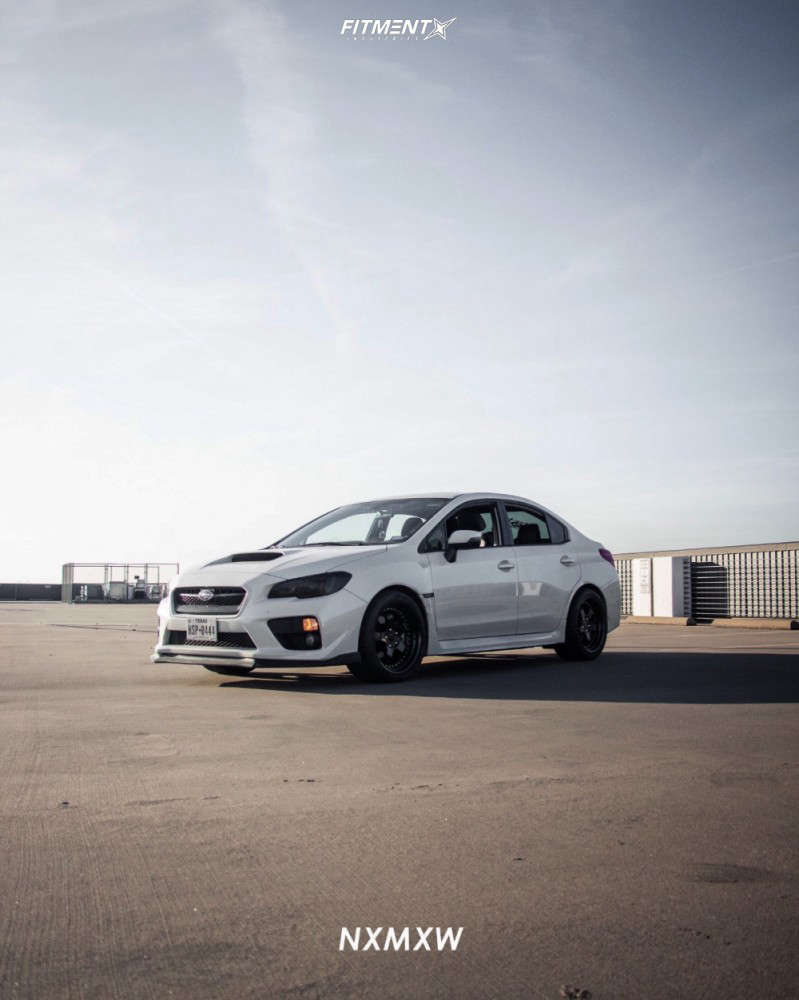 2017 Subaru WRX Limited with 18x9.5 ESR Sr06 and Michelin 265x35 on ...