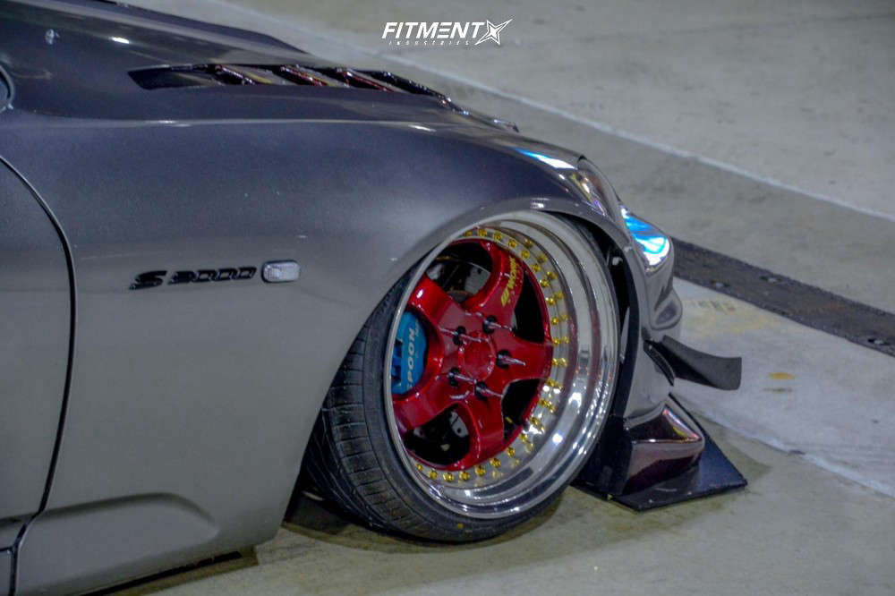 2005 Honda S2000 Base with 18x10 Work Equip Anhelos and Achilles 215x35 ...