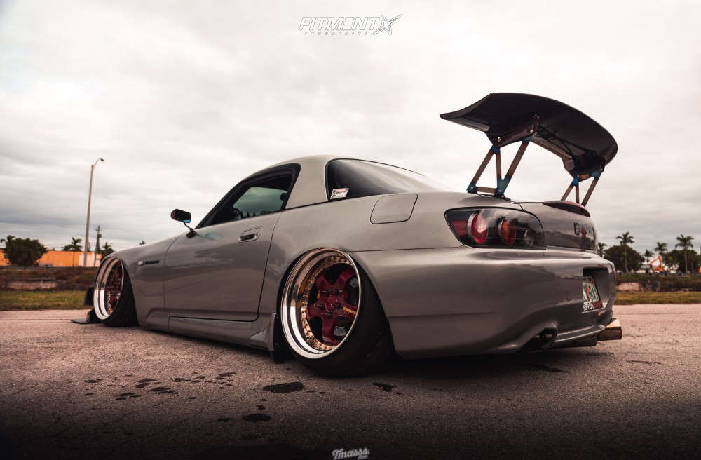 2005 Honda S2000 Base with 18x10 Work Equip Anhelos and Achilles 215x35 ...