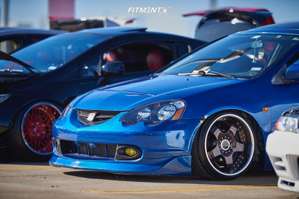 2002 Acura RSX Base with 18x9.75 Garson Ryugi and Linglong 225x35 on ...