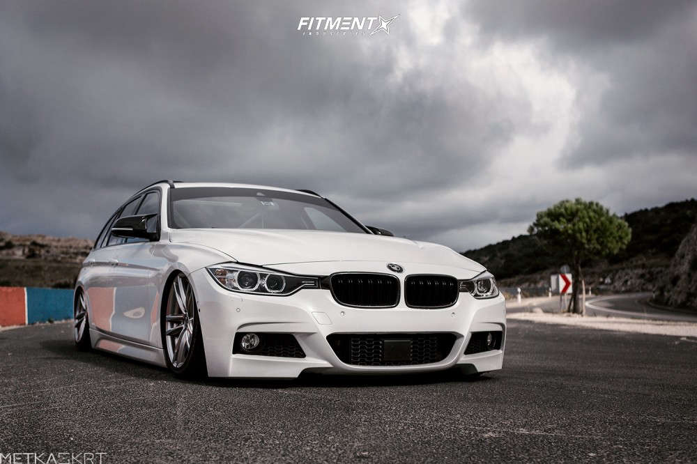 2014 BMW 335i Base with 18x8 Rial X10 and Nexen 225x45 on Air ...