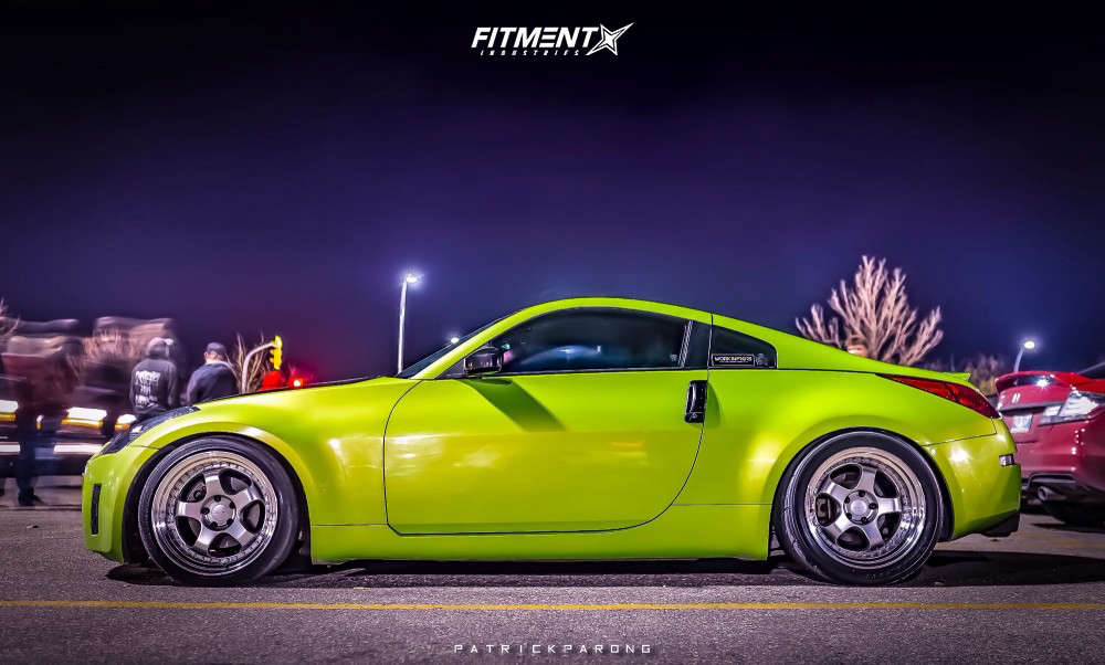 2003 Nissan 350Z Performance with 18x10.5 Varrstoen Es6 and Toyo Tires ...