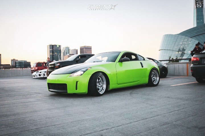 2003 Nissan 350Z Performance with 18x10.5 Varrstoen Es6 and Toyo Tires ...