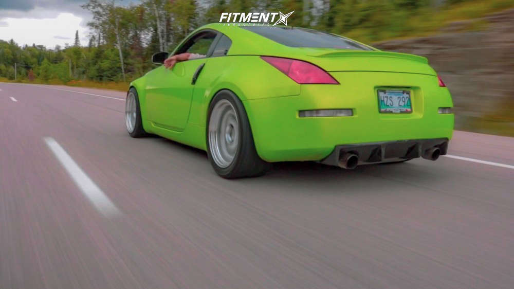 2003 Nissan 350Z Performance with 18x10.5 Varrstoen Es6 and Toyo Tires ...