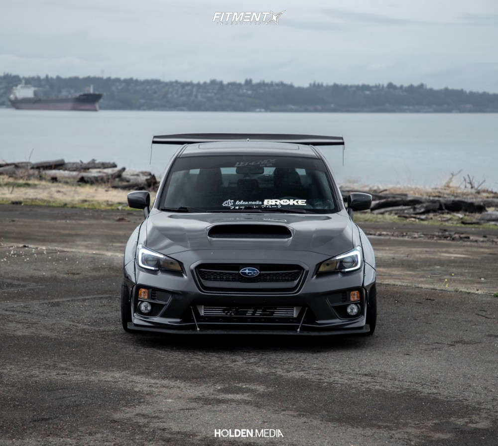 2016 Subaru WRX Premium with 18x10.5 Volk Te37 and Hankook 265x35 on ...