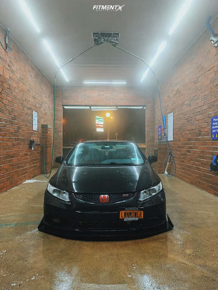 2012 Honda Civic Si with 17x9.5 Volk Te37 and Toyo Tires 245x40 on Air Suspension | 548700 ...
