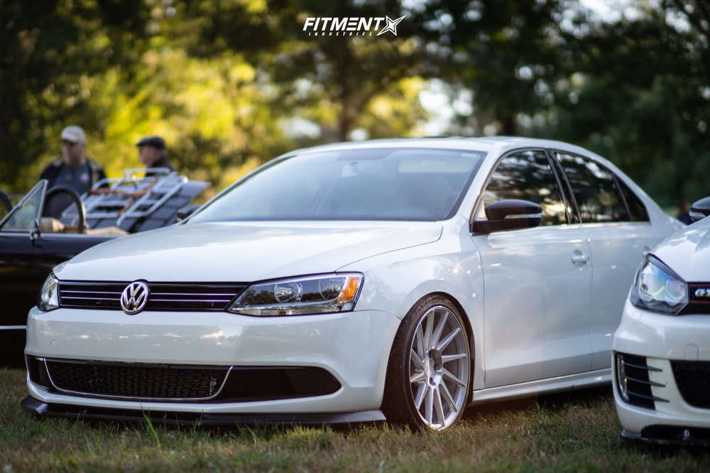 2013 Volkswagen Jetta TDI Premium with 18x8.5 MRR Vp7 and Toyo Tires ...