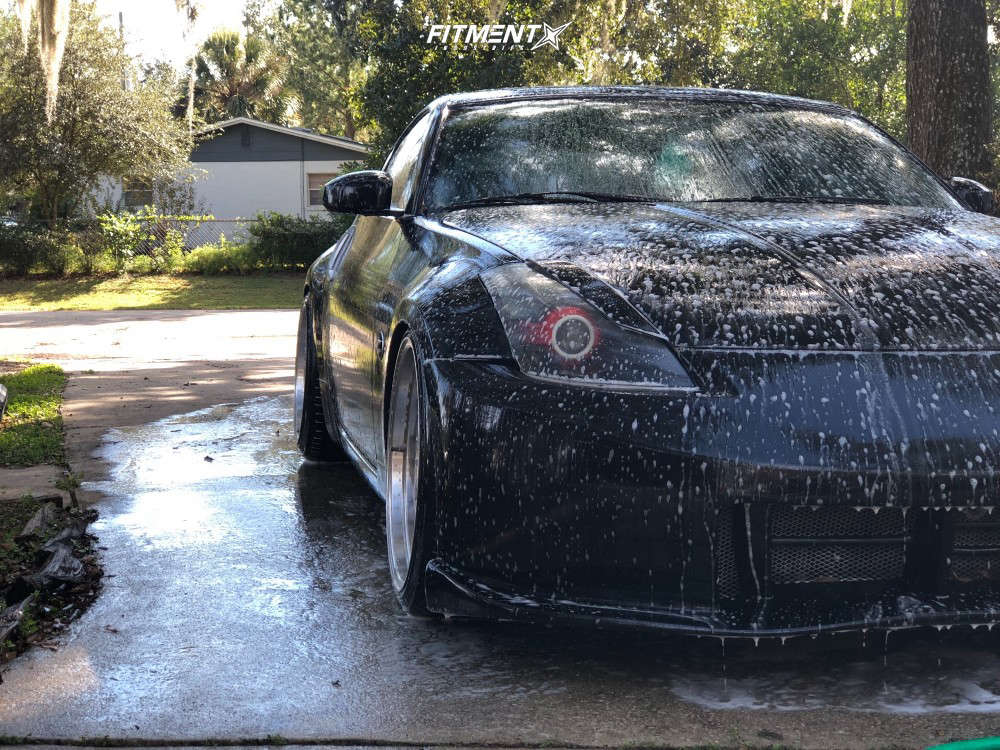 2006 Nissan 350Z Grand Touring with 19x9.5 Varrstoen Es1 and Ironman ...