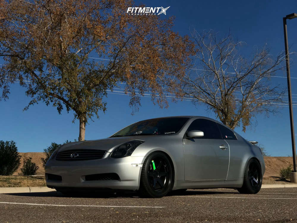 2004 INFINITI G35 Rwd 2dr Coupe w/Leather (3.5L 6cyl 5A) with 19x9.5 ...