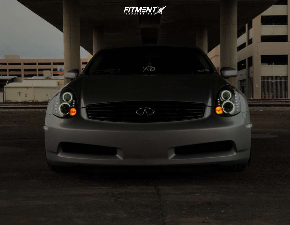 2004 INFINITI G35 Rwd 2dr Coupe w/Leather (3.5L 6cyl 5A) with 19x9.5 ...