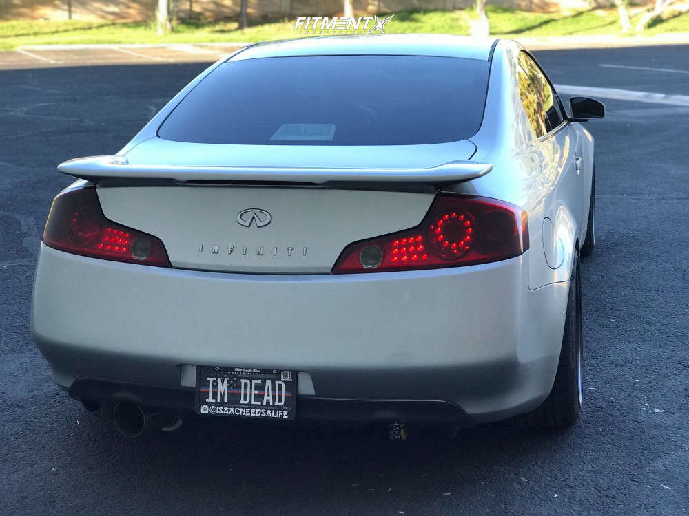 2004 INFINITI G35 Rwd 2dr Coupe w/Leather (3.5L 6cyl 5A) with 19x9.5 ...