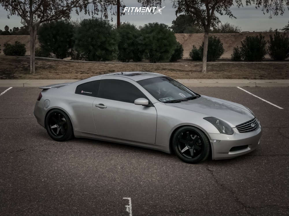 2004 INFINITI G35 Rwd 2dr Coupe w/Leather (3.5L 6cyl 5A) with 19x9.5 ...
