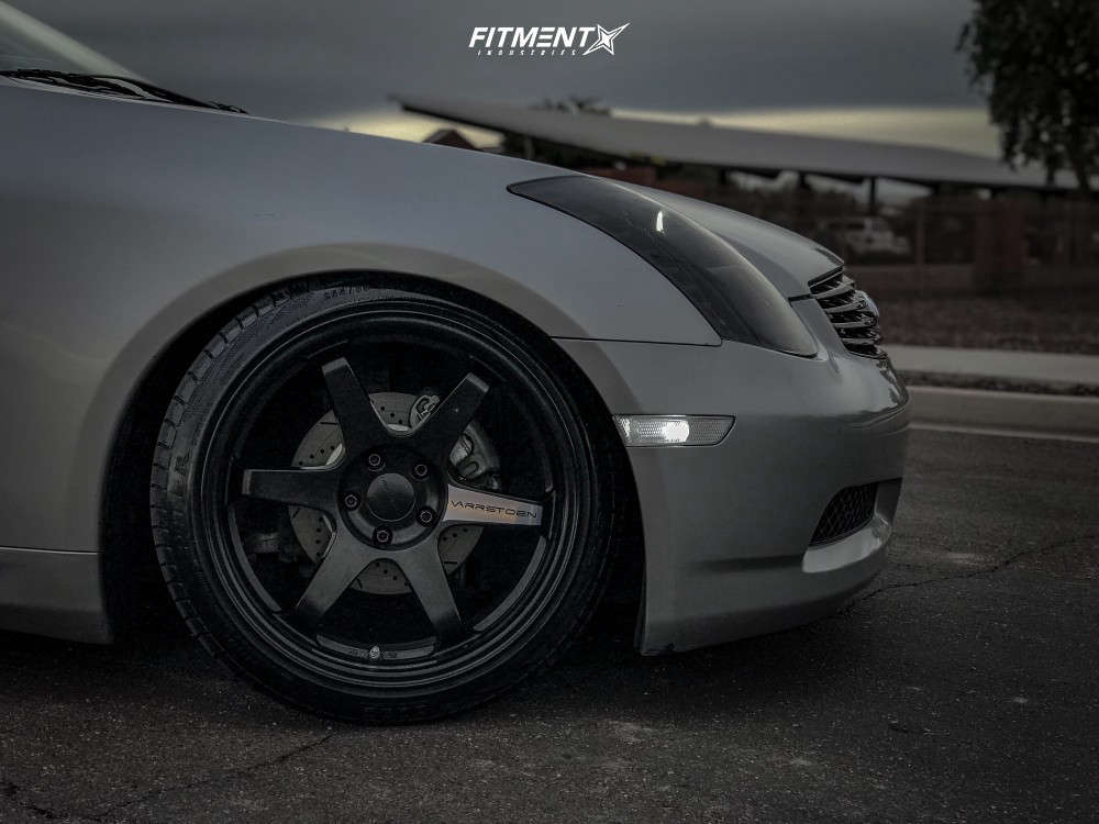 2004 INFINITI G35 Rwd 2dr Coupe w/Leather (3.5L 6cyl 5A) with 19x9.5 ...