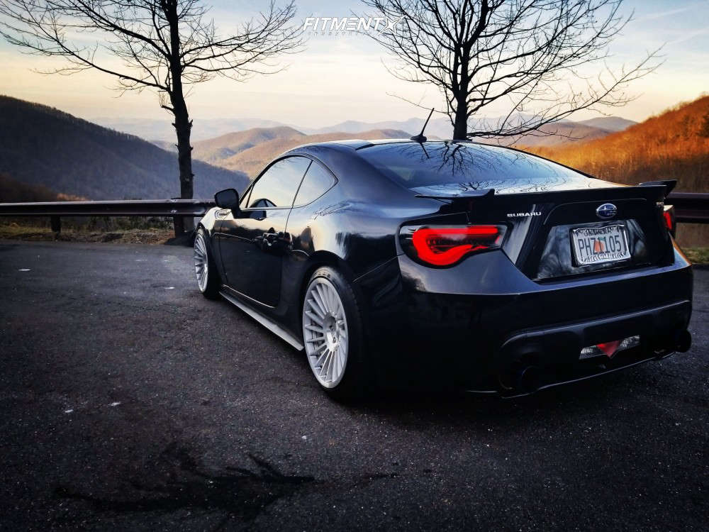 2014 Subaru BRZ Premium with 18x9.5 Rotiform Ind-t and Ironman 225x40 ...