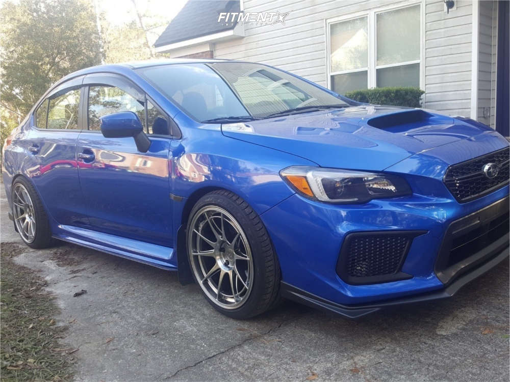 2018 Subaru WRX Base with 19x9.5 ESR Sr13 and Toyo Tires 255x35 on ...