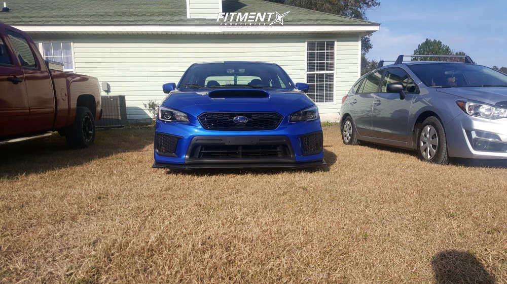 2018 Subaru WRX Base with 19x9.5 ESR Sr13 and Toyo Tires 255x35 on ...