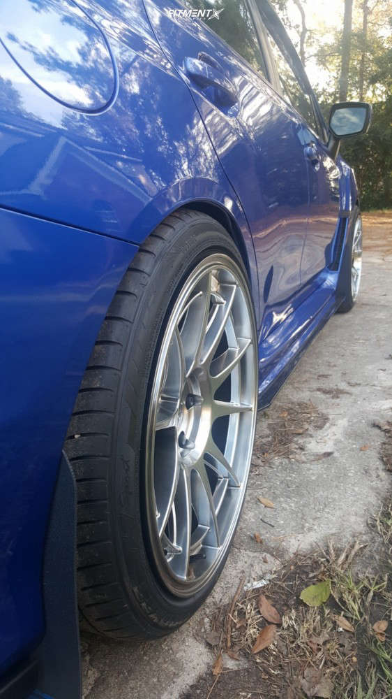 2018 Subaru WRX Base with 19x9.5 ESR Sr13 and Toyo Tires 255x35 on ...