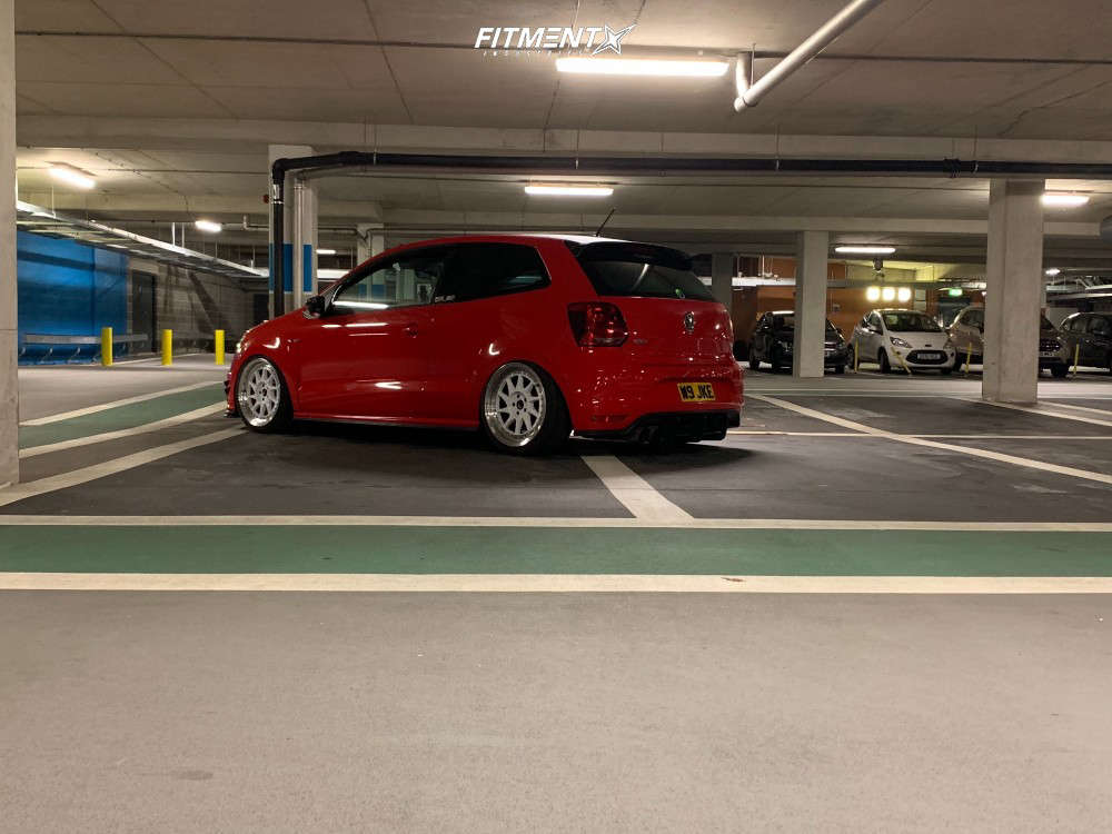 2016 Volkswagen Polo Base with 17x7.5 Japan Racing JR26 and Toyo Tires ...