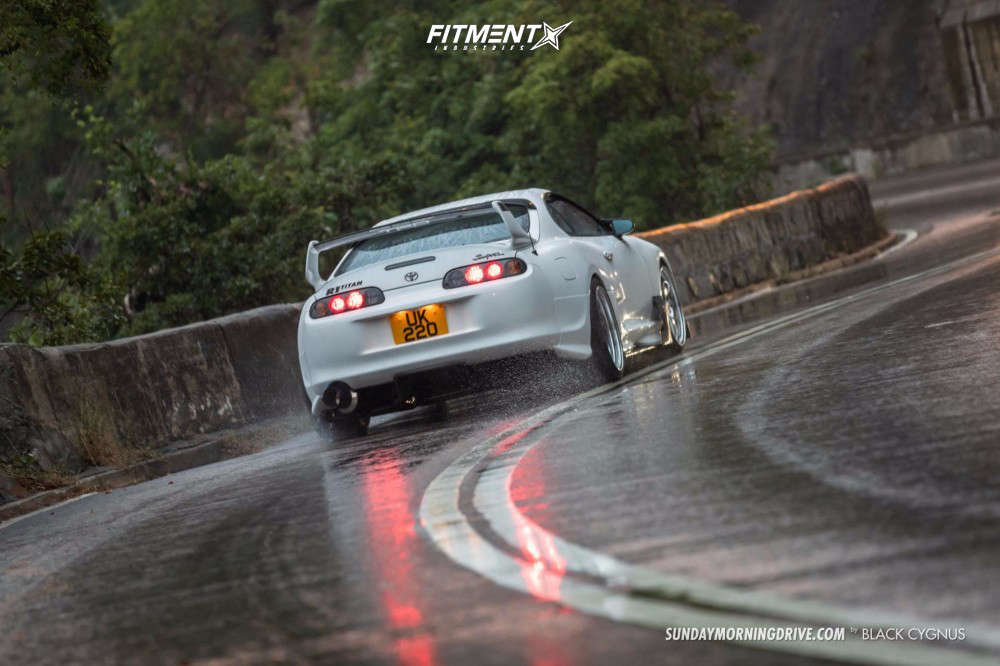 1995 Toyota Supra Base with 19x8 SSR Sp1 and Nankang 215x35 on ...