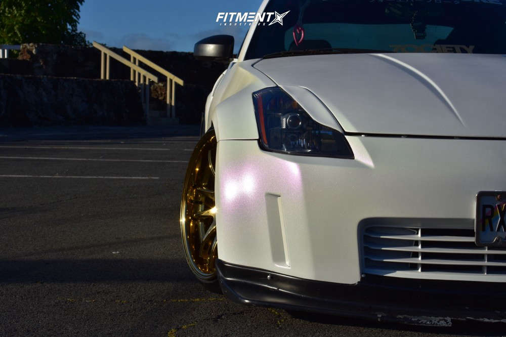 2003 Nissan 350Z Performance with 19x9.5 Aodhan DS02 and Achilles ...